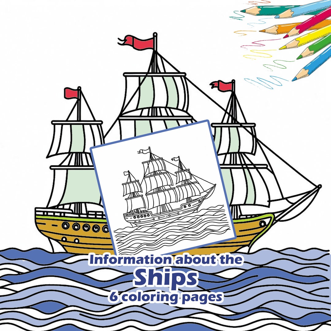Information About the Ships, Fun for Kids on the Ship Deck, Ships ...
