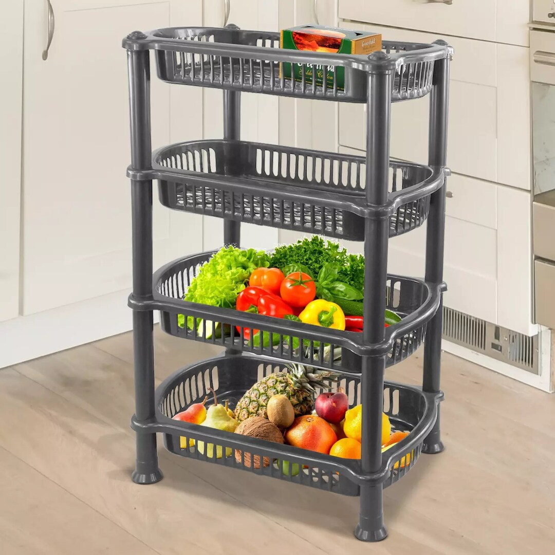 Plastic Storage Vegetable Rack - Etsy