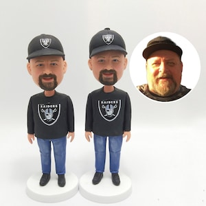 Custom Man Bobbleheads, Custom Surprise Gift, Personalized Cool Guy ...