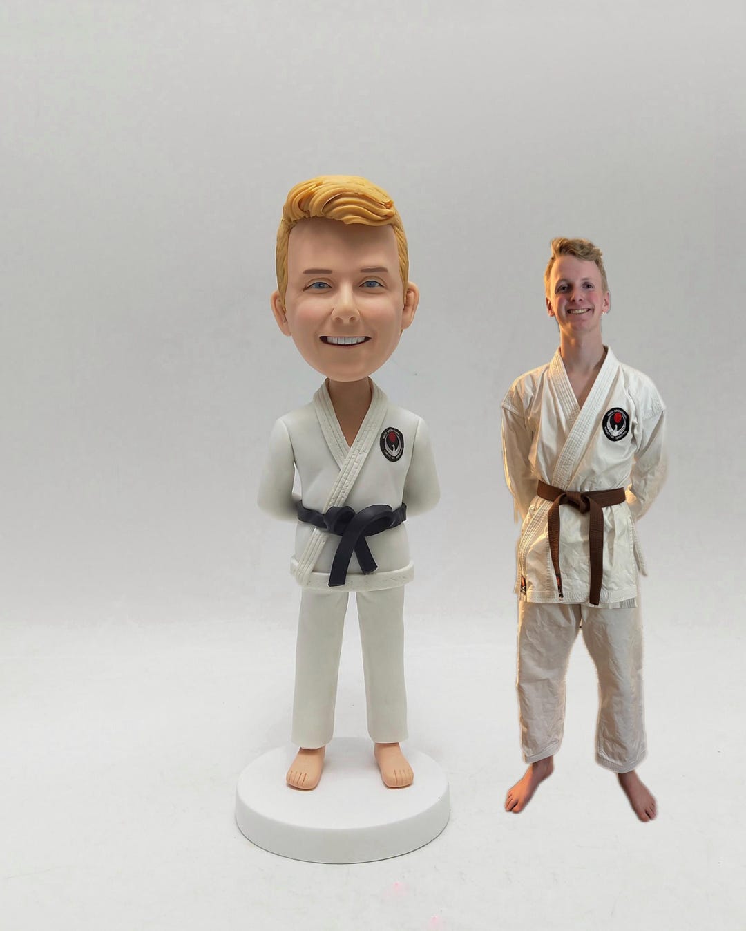 Custom Boy Bobblehead Personalized Training Outfit Proud Mother ...