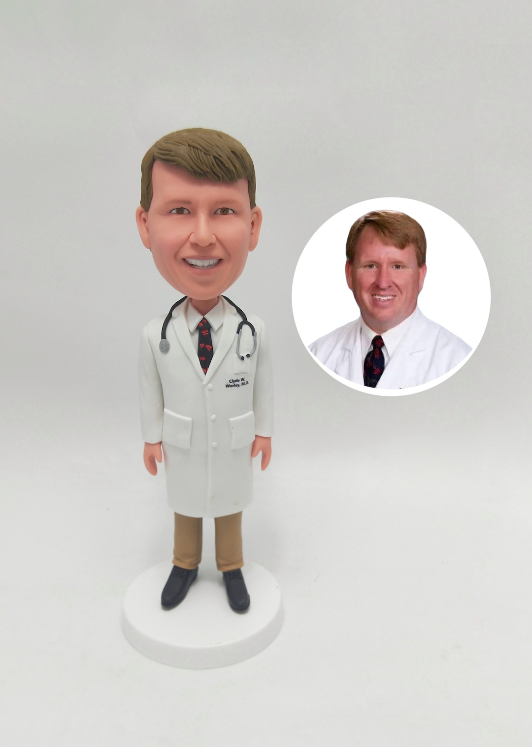 Personalized Doctor Bobbleheads, Custom Medical Bobblehead Figurines ...