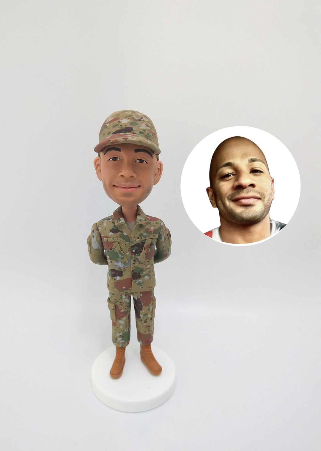 Custom Military Style Soldier Bobblehead Figurine for Service ...