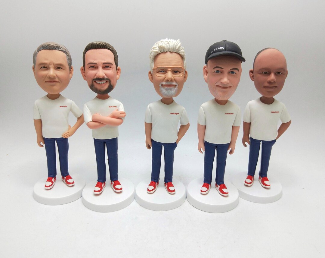 Personalized Custom Bobbleheads, Custom Company Employee Bobblehead ...