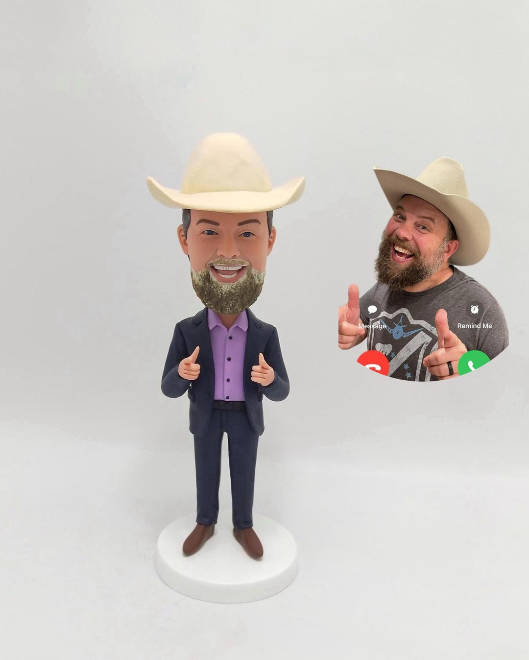 Custom Bobblehead From Photo Personalized Figurine Anniversary Edition ...