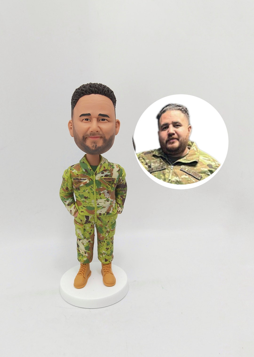 Custom Soldier Bobblehead,custom Officer Bobblehead, Custom Military ...