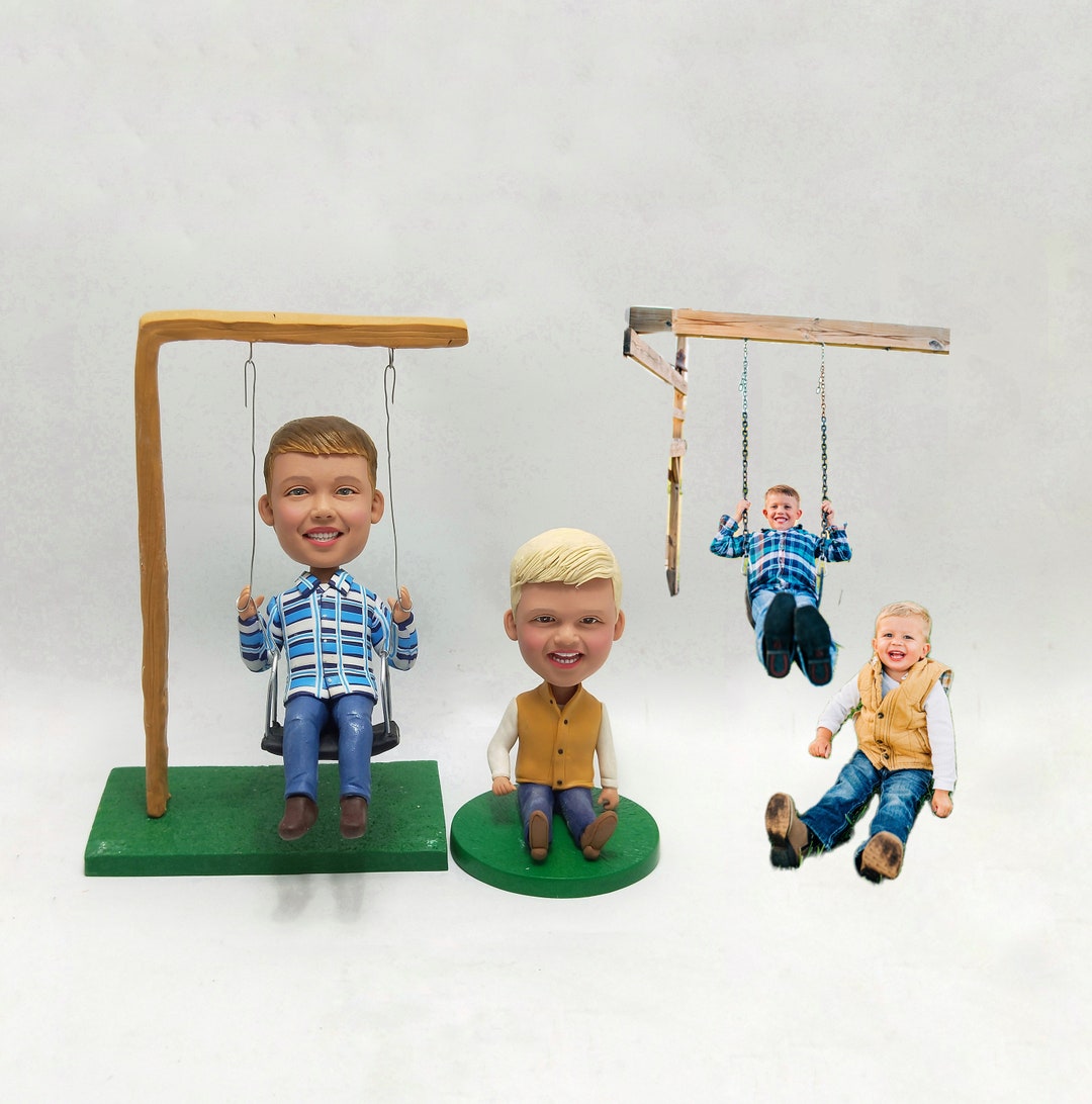 Custom Family Bobbleheads for Kids , Create My Own Family Bobblehead ...