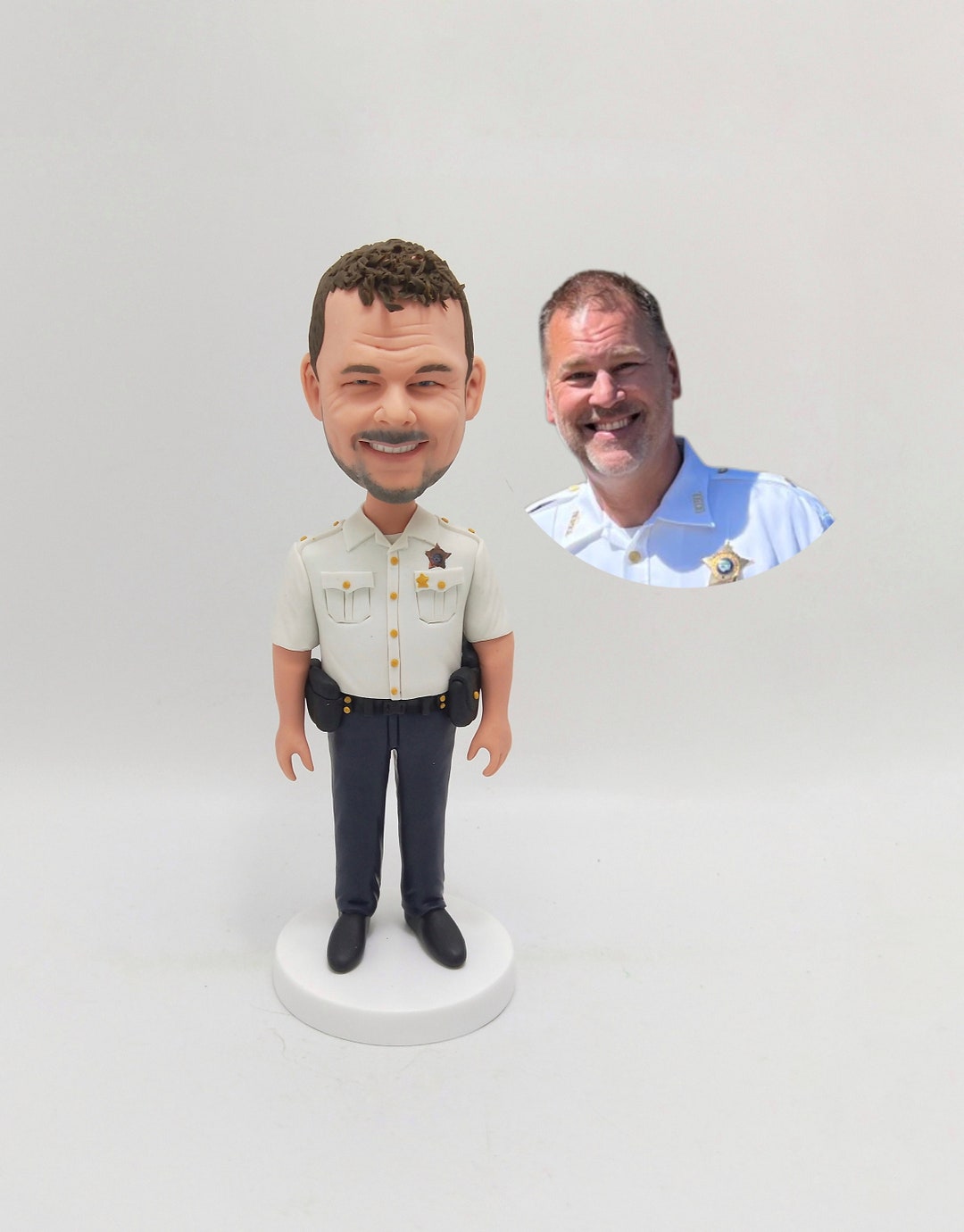 Custom Bobbleheads Policeman,personalized Police Officer Bobblehead ...