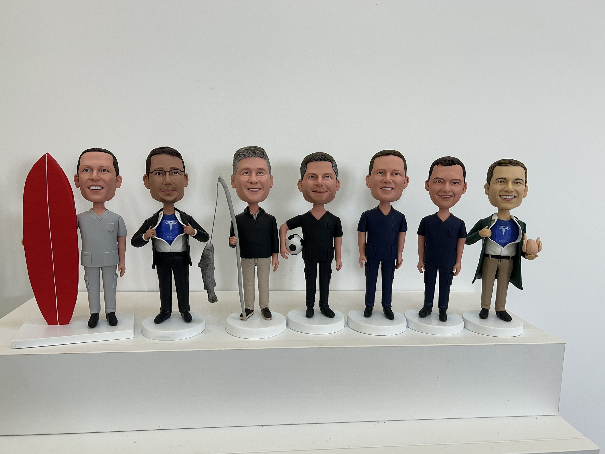 Custom Male Doctor Bobblehead in Scrubs ,christmas Gifts for Doctors ...