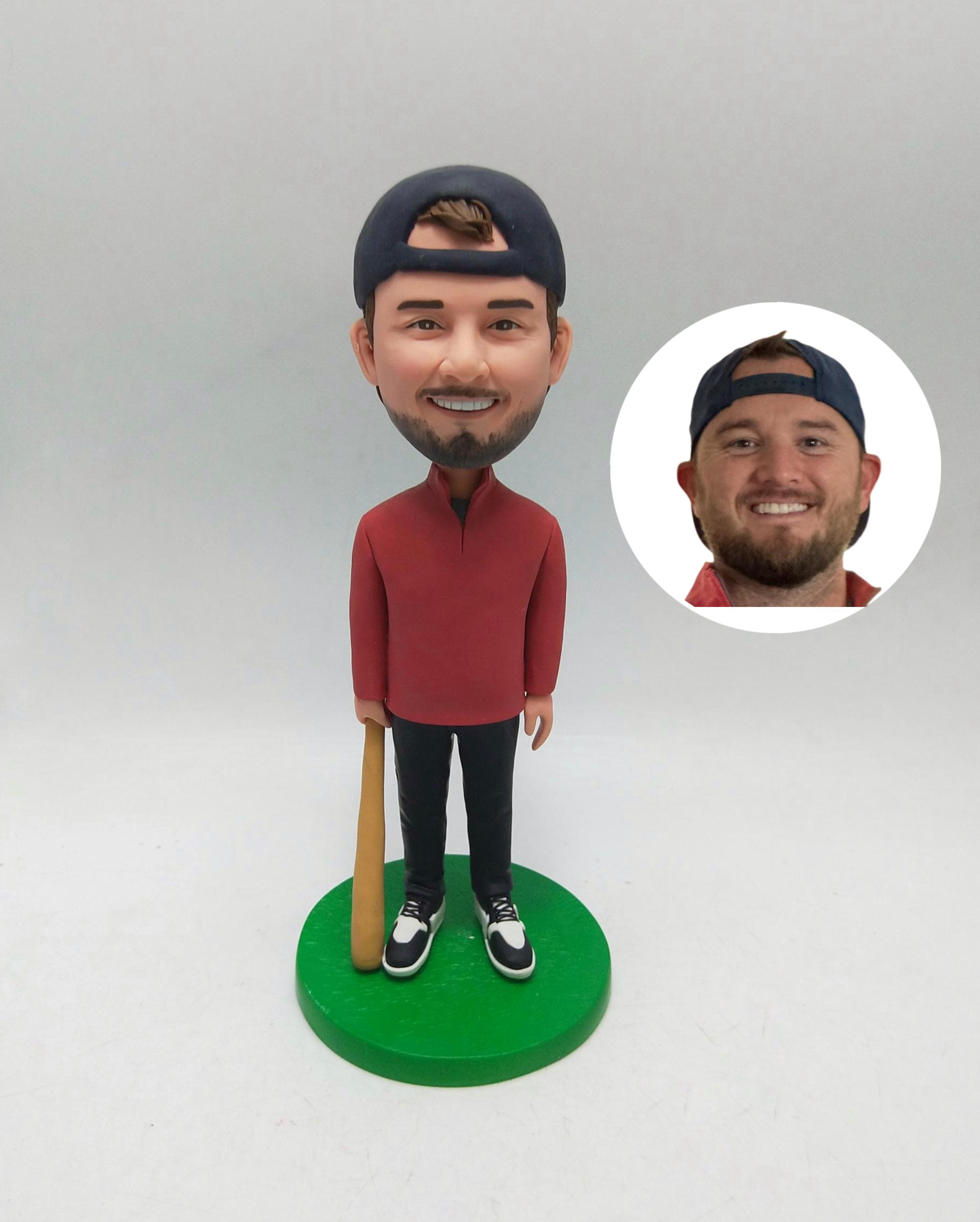 Custom Golf Bobblehead for Men – Personalized Figurine Gift With Club ...