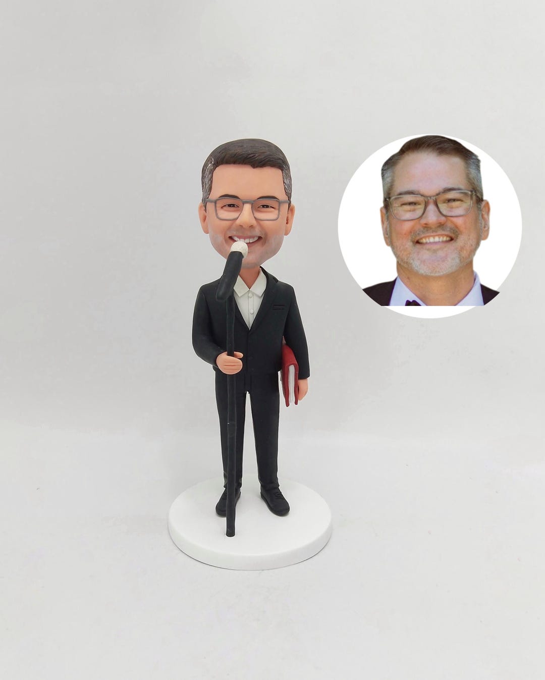 Custom Singer Bobblehead,custom Musical Instrument Bobbleheads,cake ...
