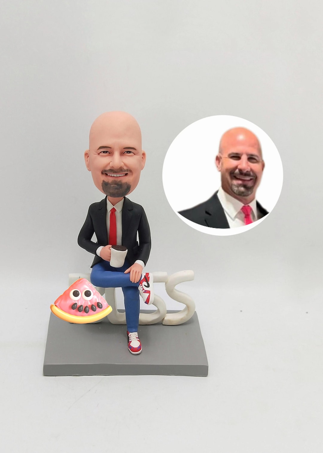 Custom Boss Bobblehead Personalized Manager Figurine Executive ...