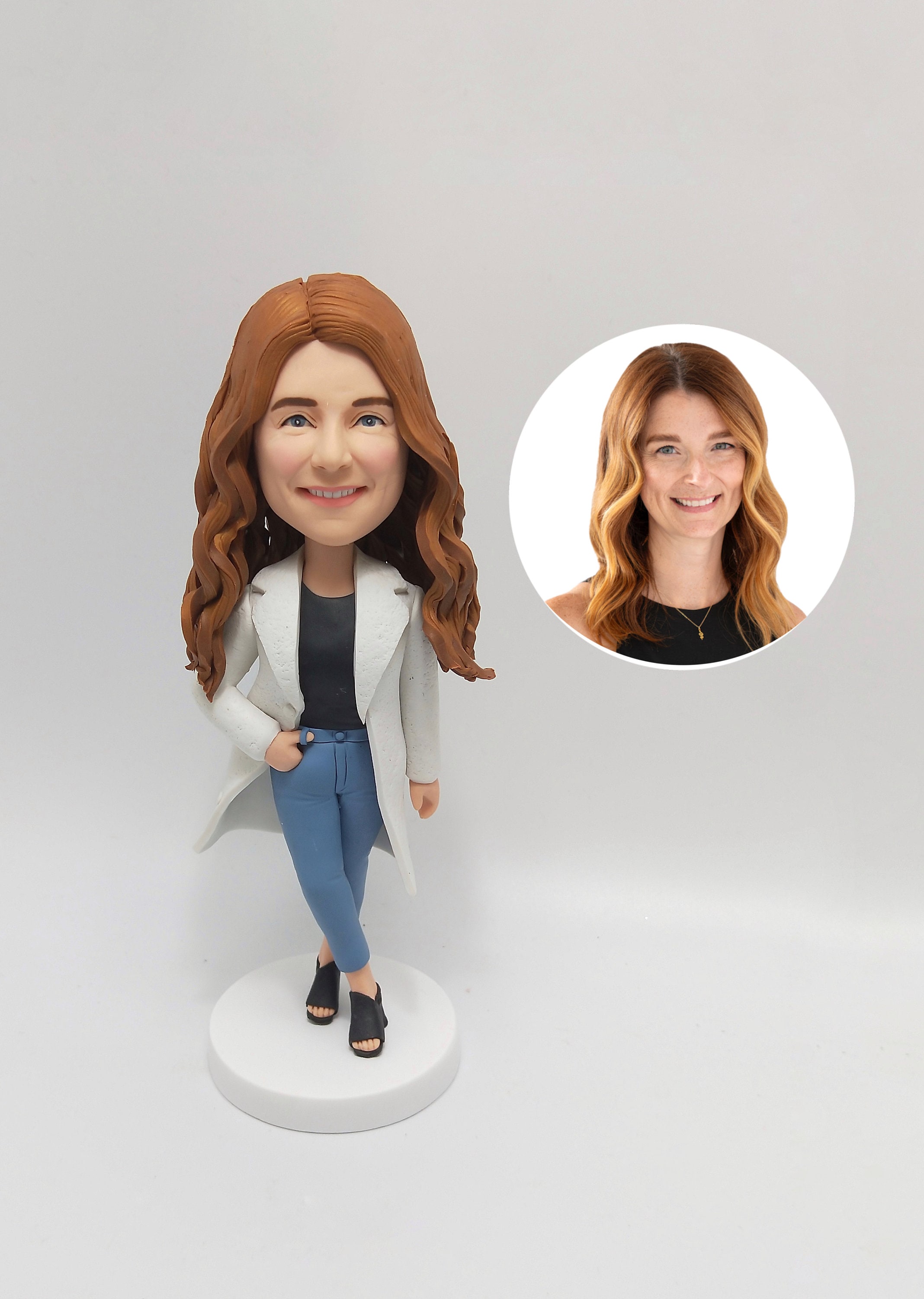 Custom Bobbleheads Cool Father's Day Gift,custom Grandfather Bobblehead ...