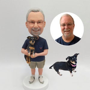 Custom Man Bobbleheads, Custom Surprise Gift, Personalized Cool Guy ...