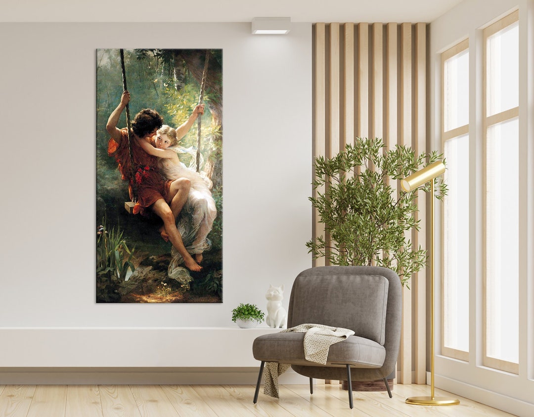 Springtime 1873 Pierre Auguste Cot Canvas Wall Art Home Office Decor ...