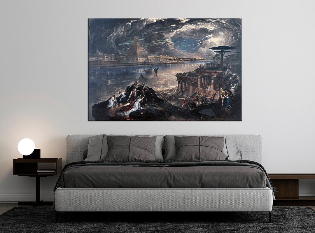 The Fall of Babylon, Cyrus the Great Defeating the Chaldean Army 1831 ...