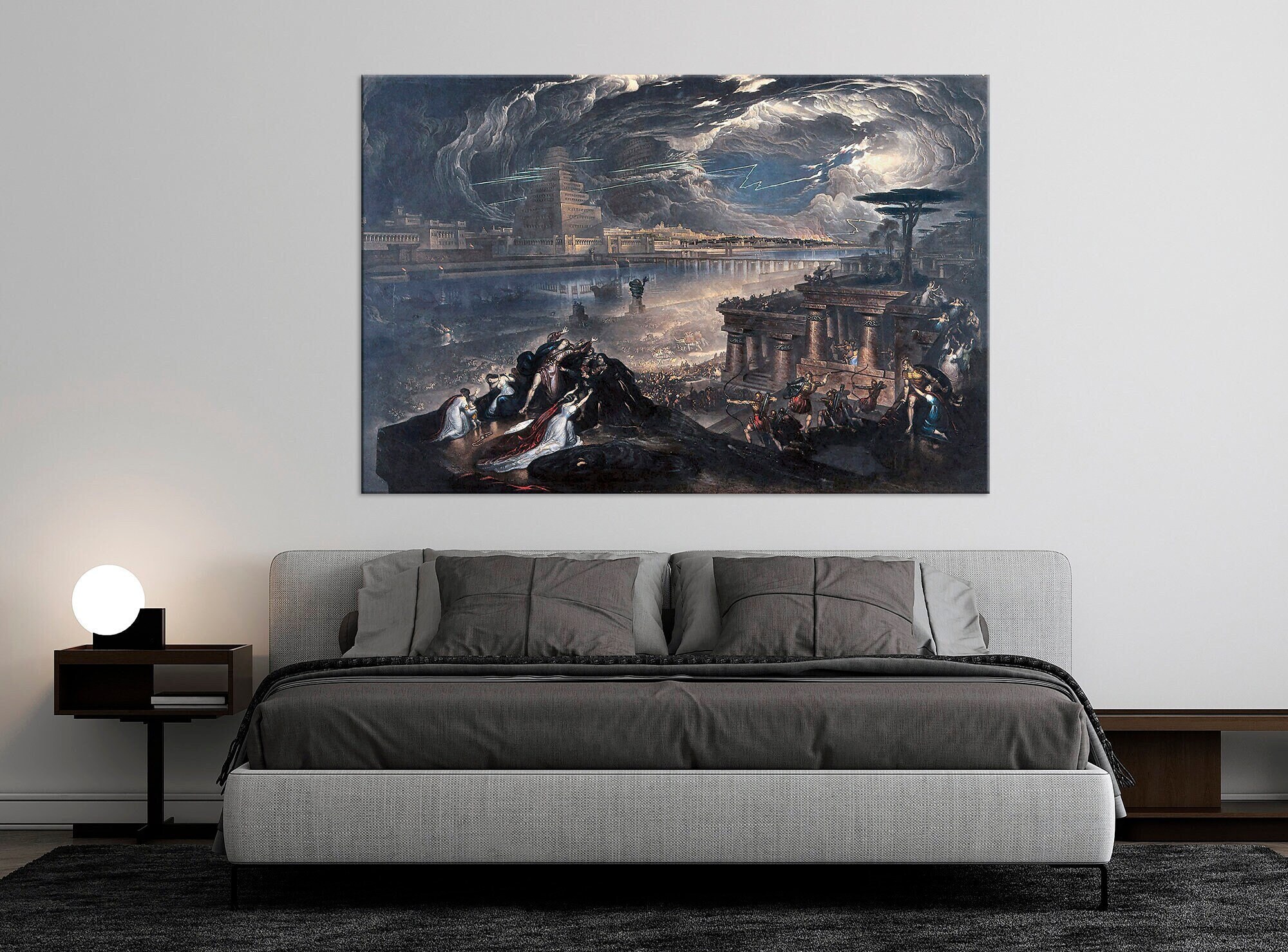 The Fall of Babylon, Cyrus the Great Defeating the Chaldean Army 1831 ...