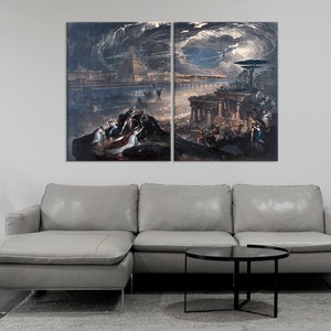 The Fall of Babylon, Cyrus the Great Defeating the Chaldean Army 1831 ...