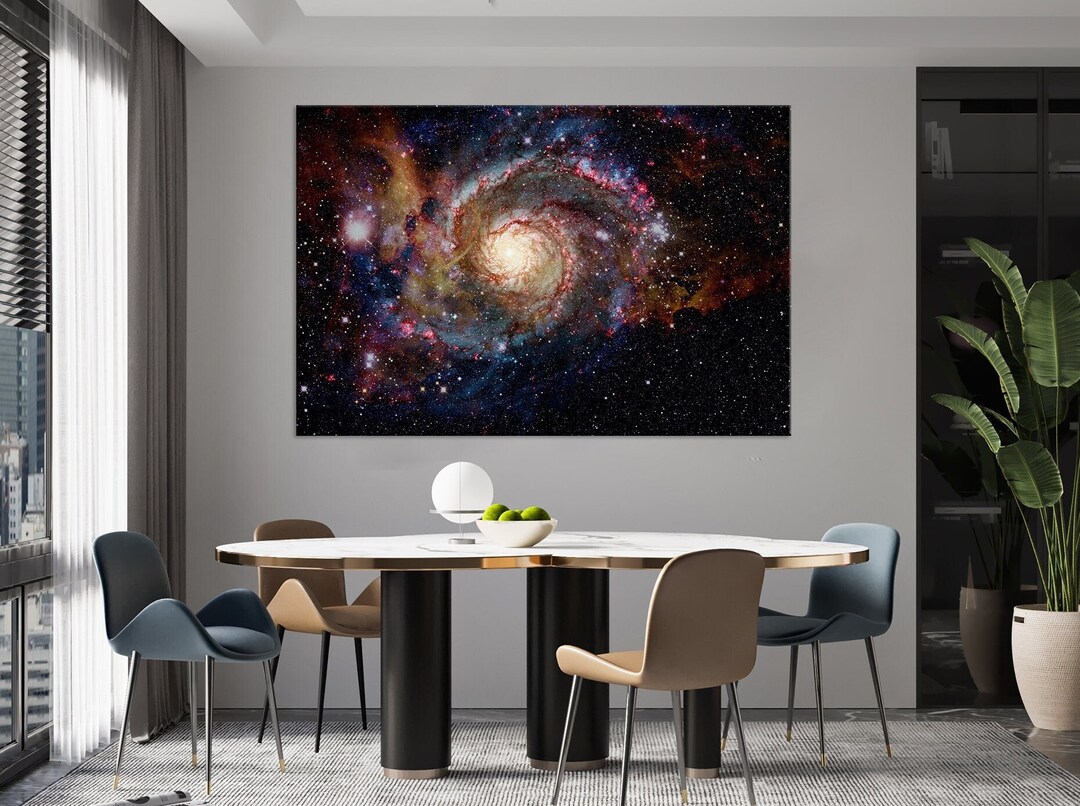 Milky Way Galaxy Wall Decor Space Wall Art Outer Space Decor Starry Sky ...