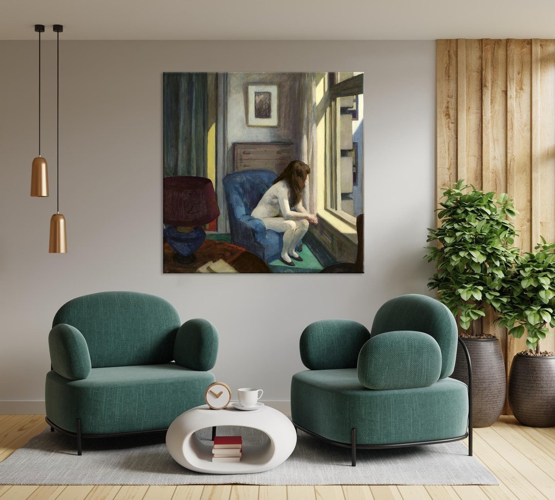 Eleven A.M. (1926) Edward Hopper Canvas Wall Art Home Office Decor Fine ...