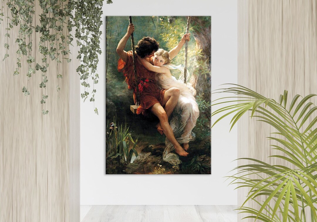Springtime 1873 Pierre Auguste Cot Fine Art Print Canvas Wall Art Home ...