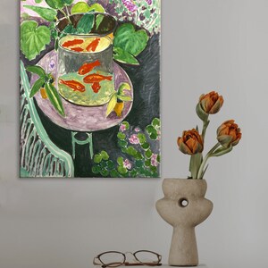 Goldfish (1911) Henri Matisse Canvas Wall Art Fine Art Print Home ...