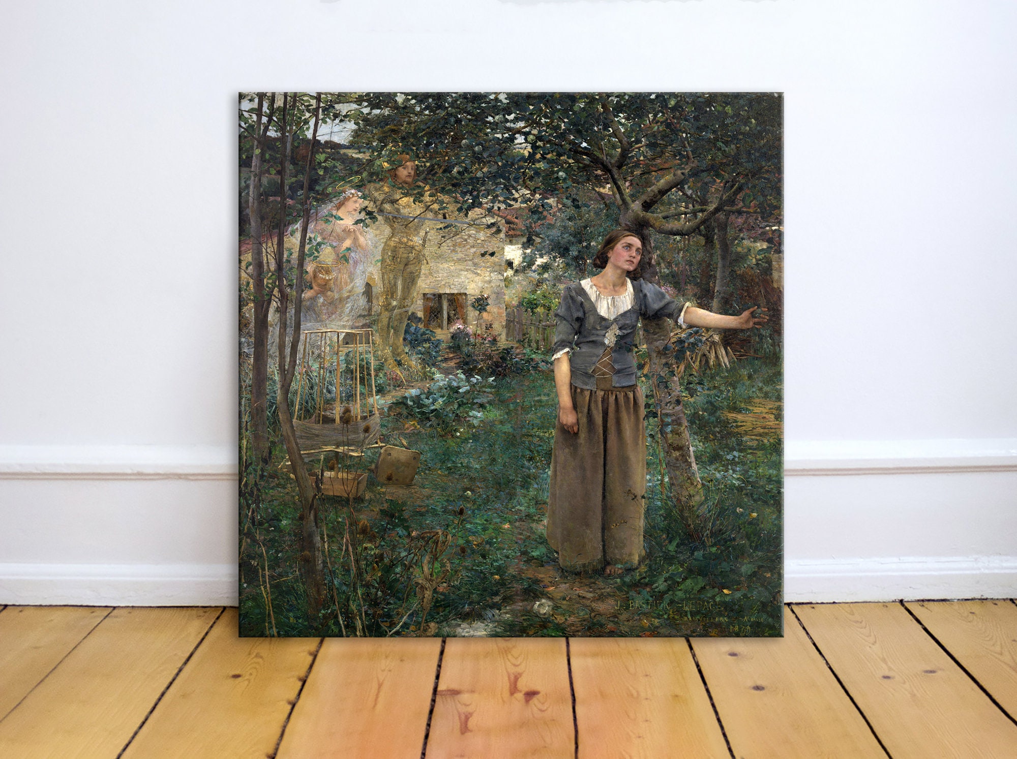 Joan of Arc 1879 Jules Bastien-lepage Canvas Wall Art Home Decor Fine ...