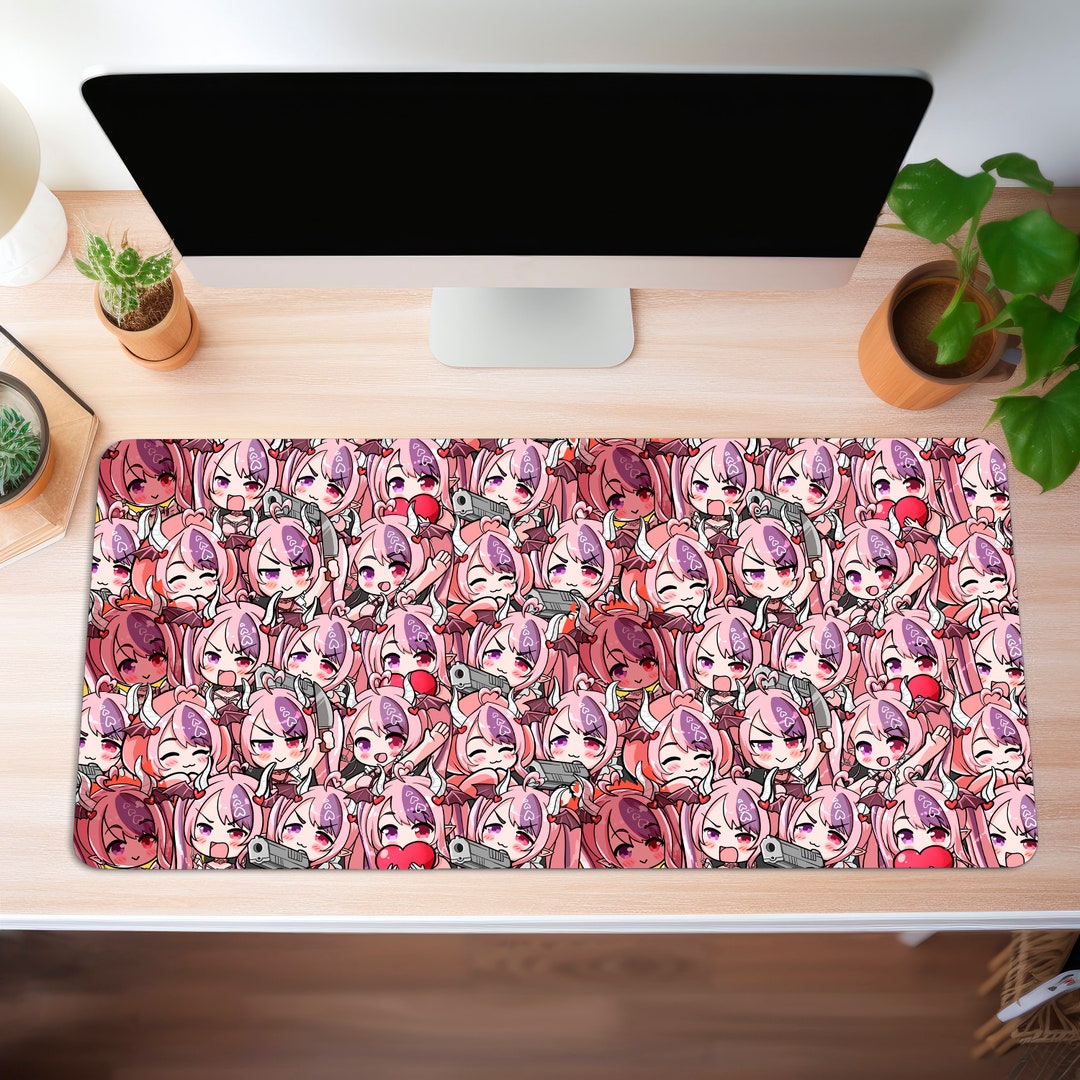 Vshojo Ironmouse Deskmat, Vtuber Mousepad XL XXL Gaming Desk Mat, Gift ...