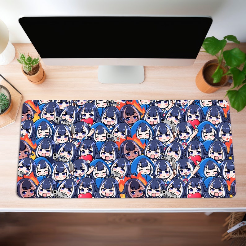 Shylily Deskmat Vtubers Illustration Mousepad XL XXL Gaming Desk Mat ...