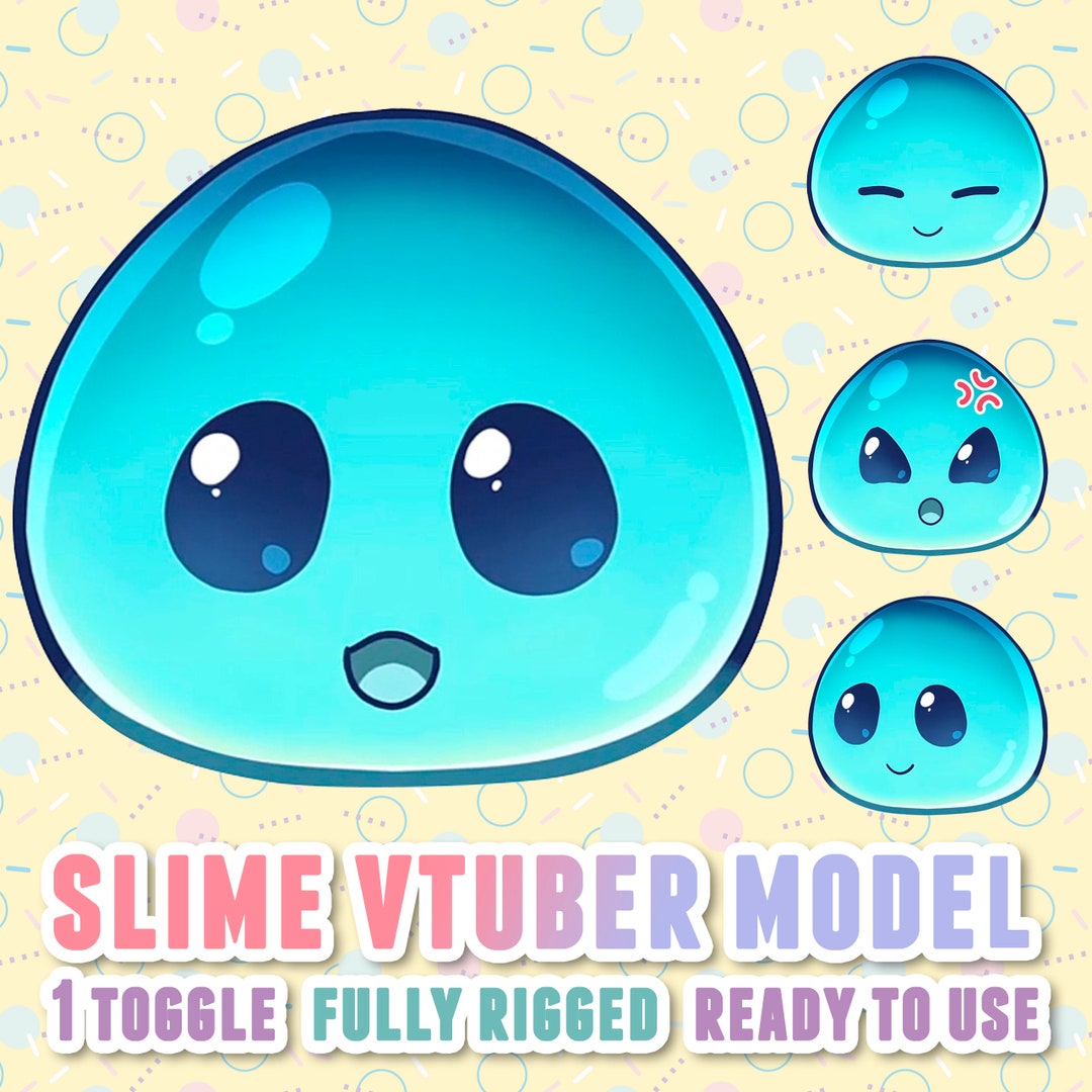 Cheap Vtuber Model Slime ready to Use Fully Rigged Live2d Model, Vtube ...