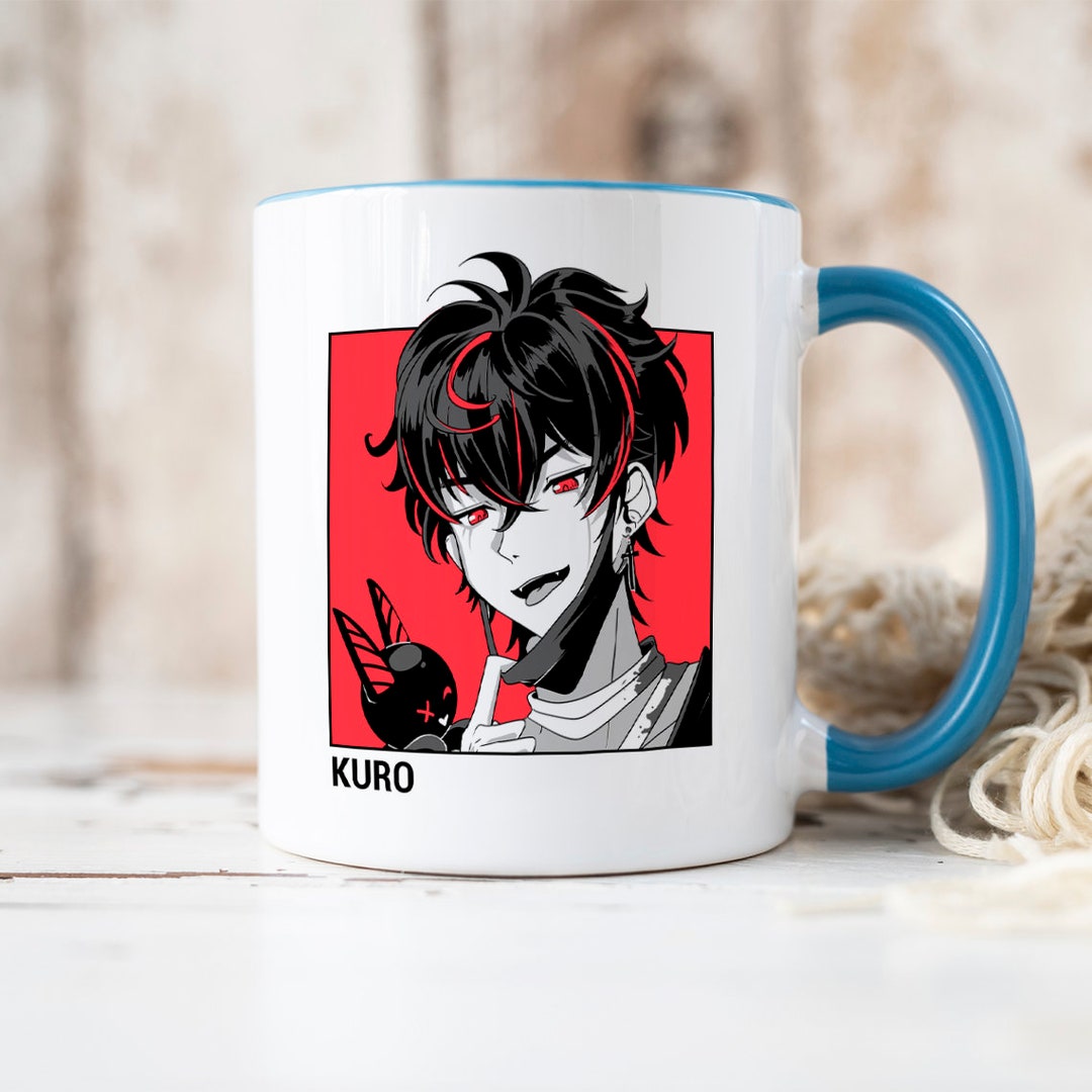 Vshojo K9 Kuro Ceramic Mug Vtuber Cute Mug Vtuber Coffee Cup ...