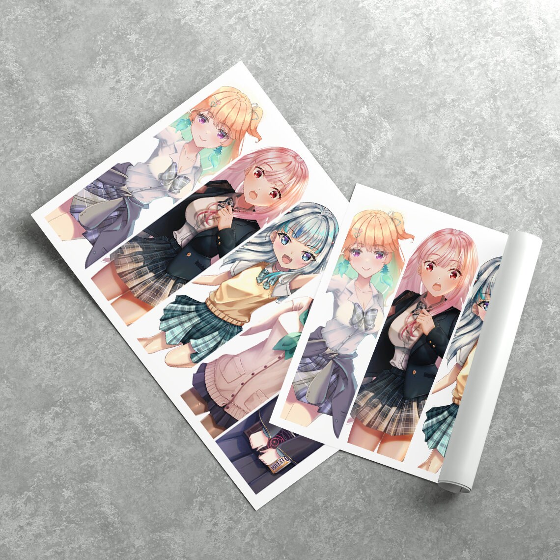 Hololive Myth Art Print, Hololive Poster, Vtuber Poster, Hololive Merch ...