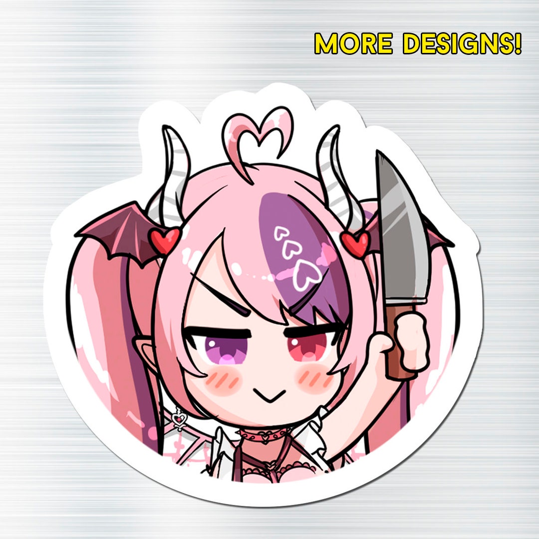 Vshojo Ironmouse Fridge Magnet, Die Cut Vtuber Magnets 3 3, Vtuber ...