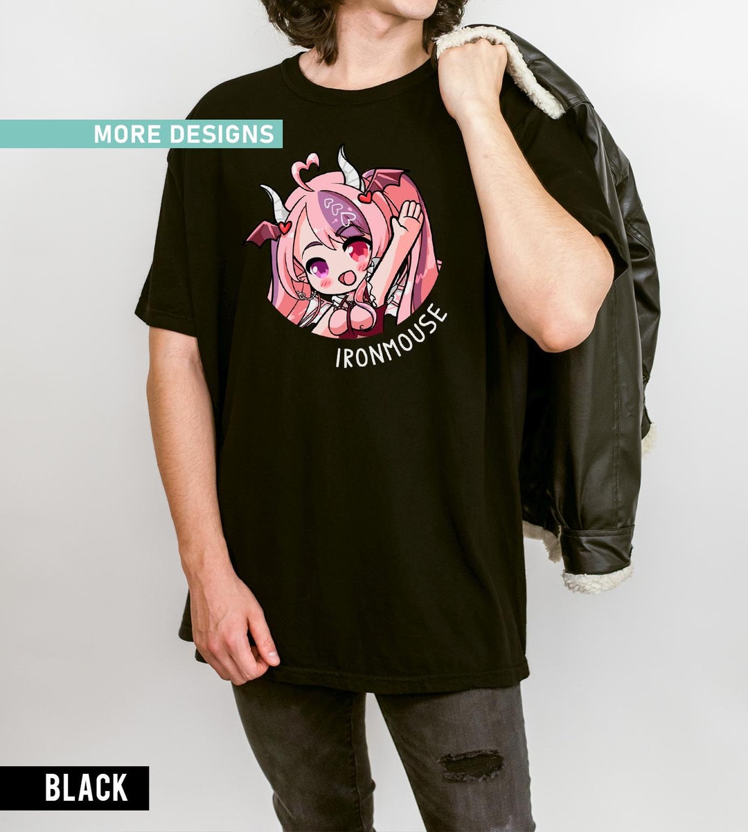 Vshojo Ironmouse Unisex Shirt, Vtuber Shirt, Ironmouse T-shirt, Gift ...