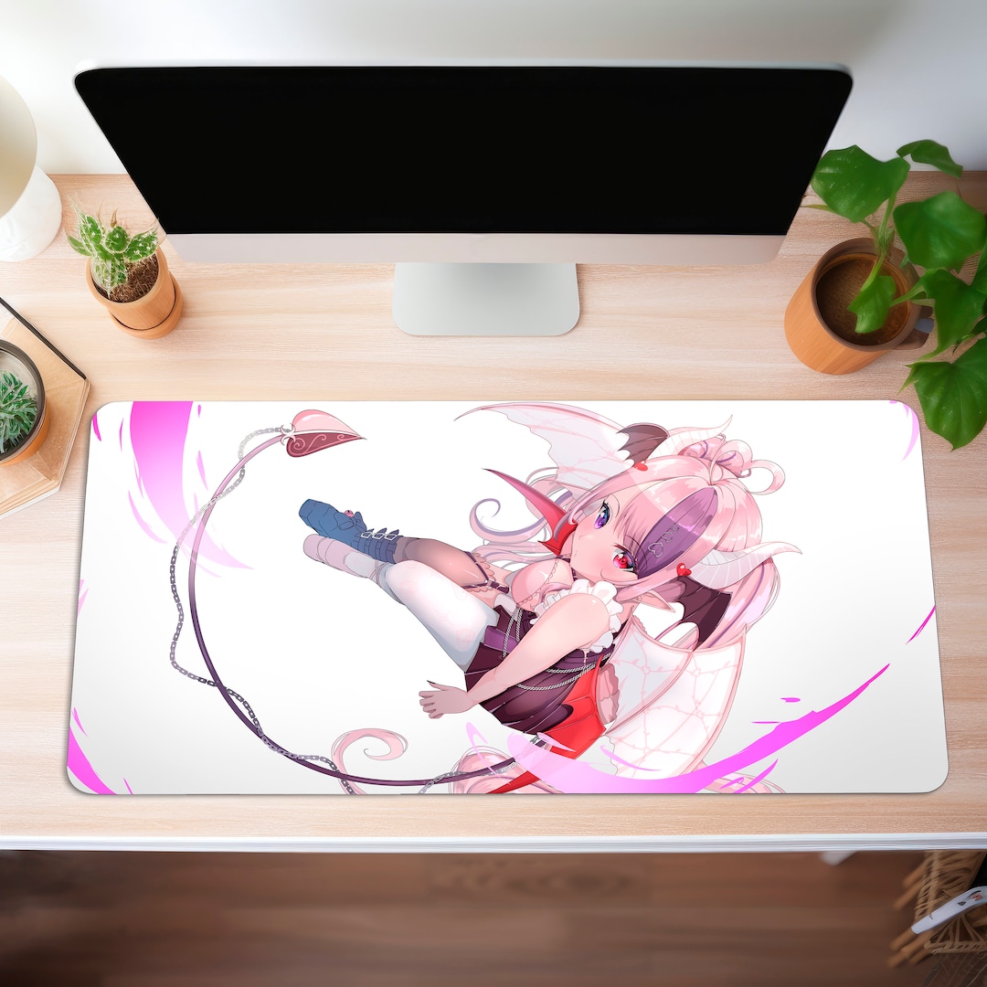 Vshojo Ironmouse Deskmat, Vtuber Mousepad XL XXL Gaming Desk Mat, Gift ...