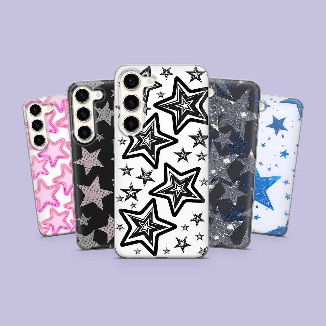Y2K Vintage Star Phone Case Glow Cover for Samsung Galaxy S24ultra ...
