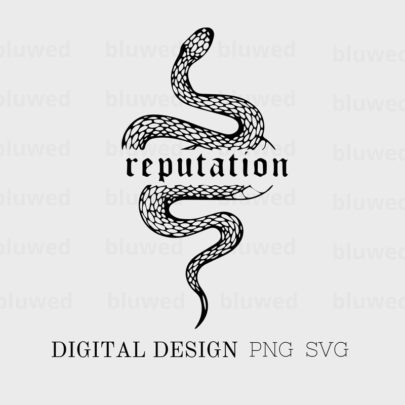 Taylors Swift Reputation Svg - Etsy