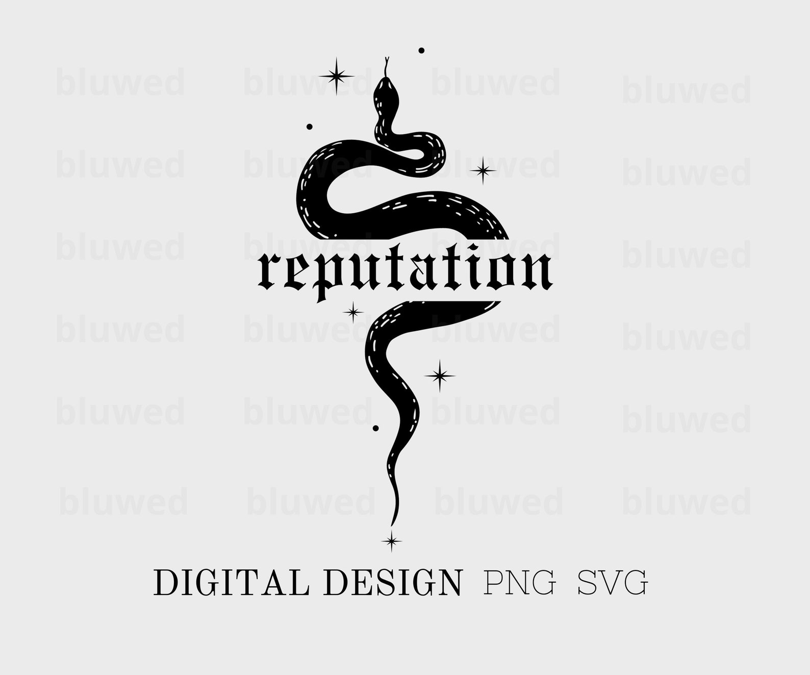 Taylor Swift Reputation Snake Png Svg, Reputation Merch, Swiftie Gift ...