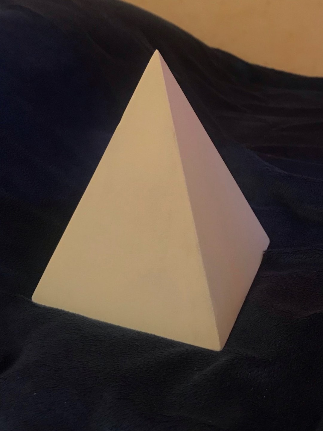 Flat Back Wooden Pyramid Shape - Etsy