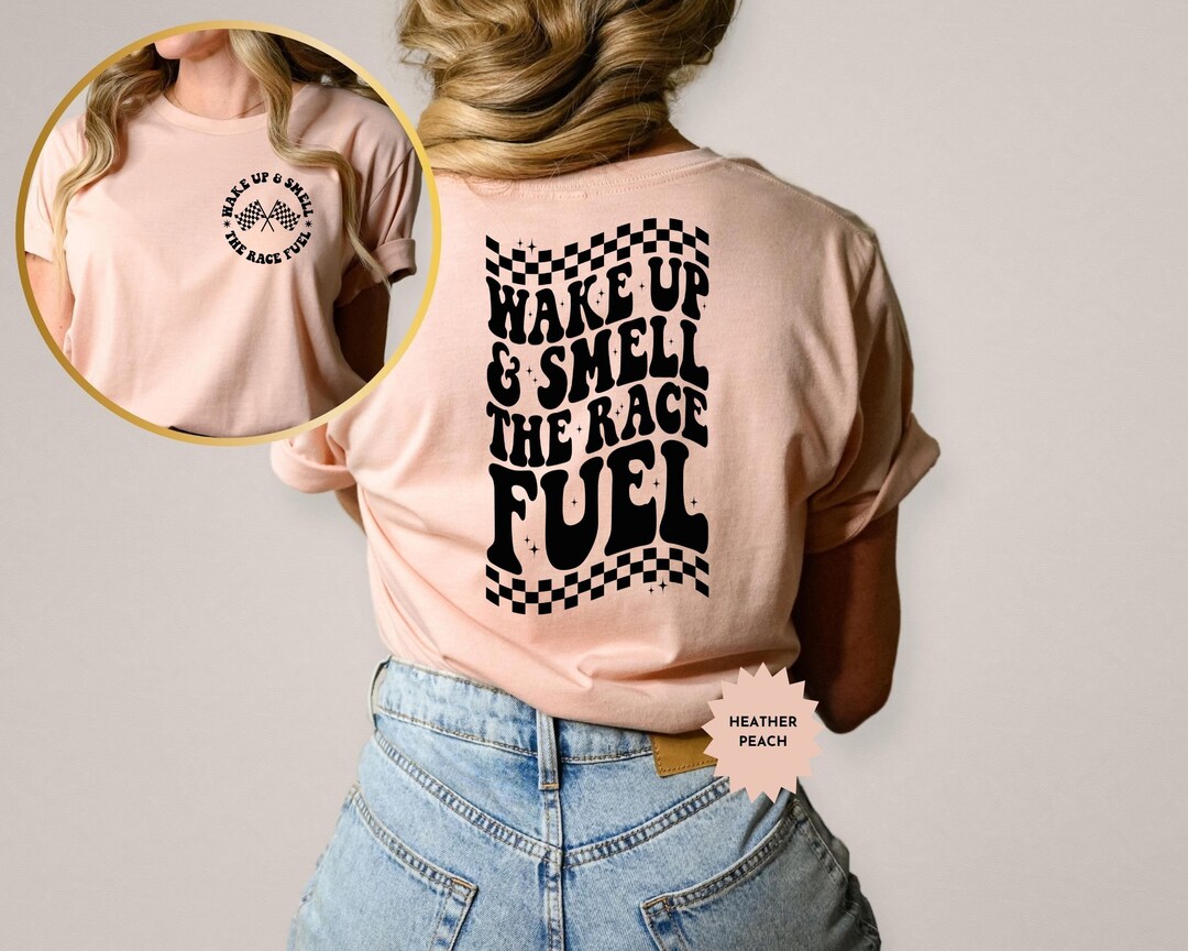 Racing Tshirt, Race Track T-shirt, Race Lover Gift, Checkered Flag Race ...