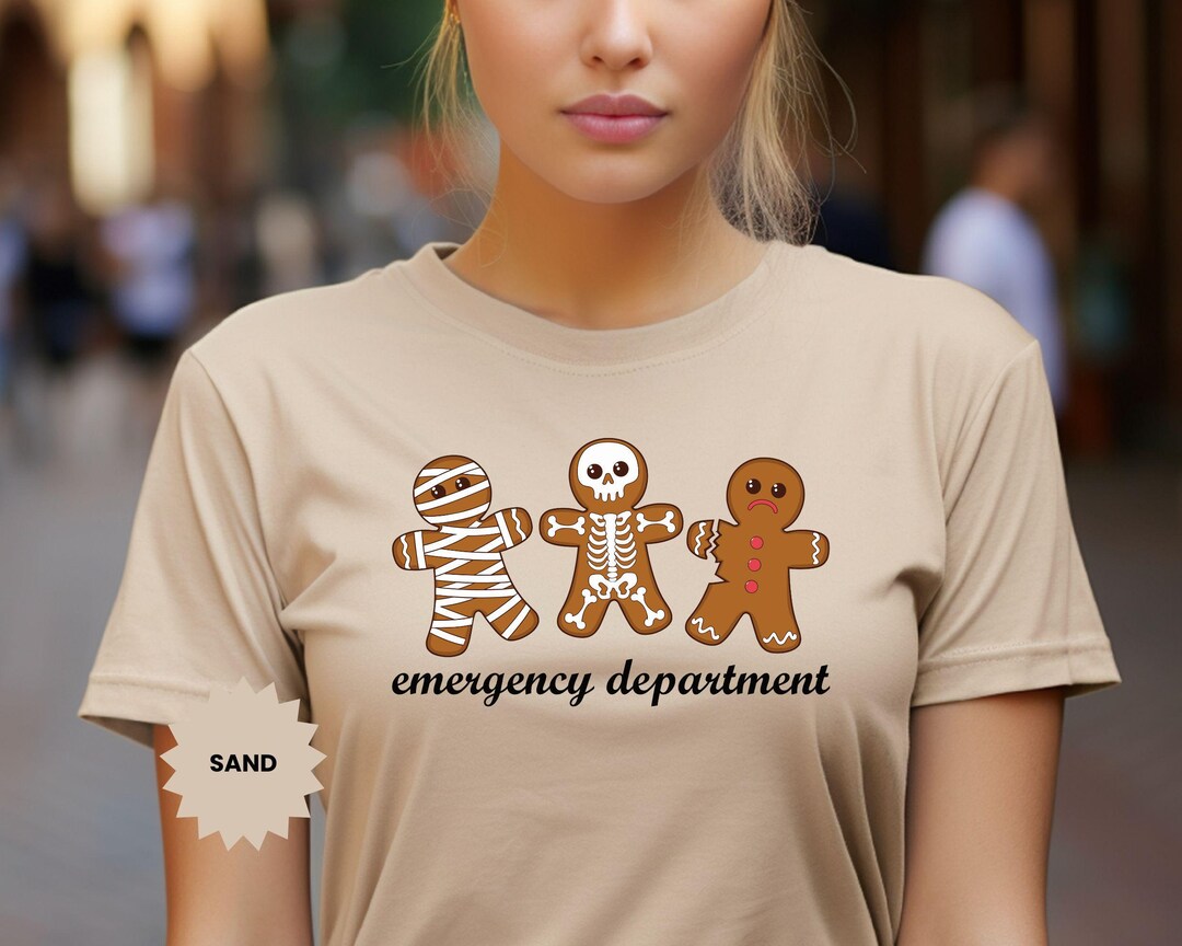 Emergency Department Shirt, ER Nurse Christmas Sweatshirt, Emergency ...