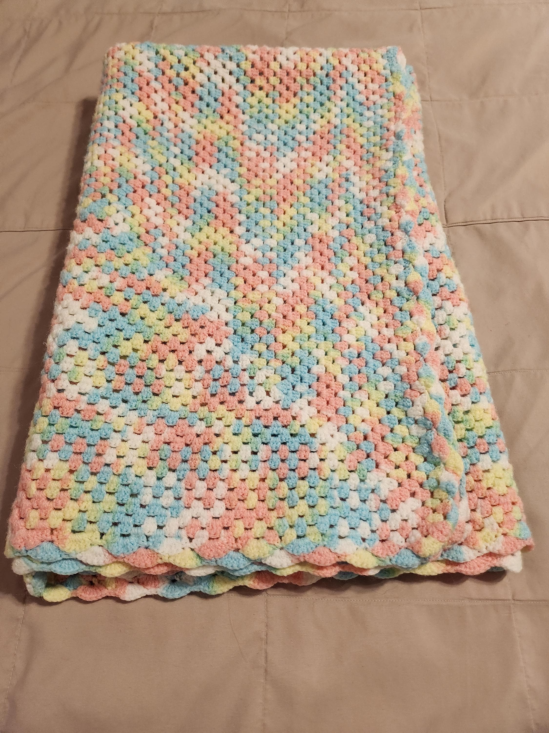 Adorable Reclaimed Handmade Baby Blanket - Etsy