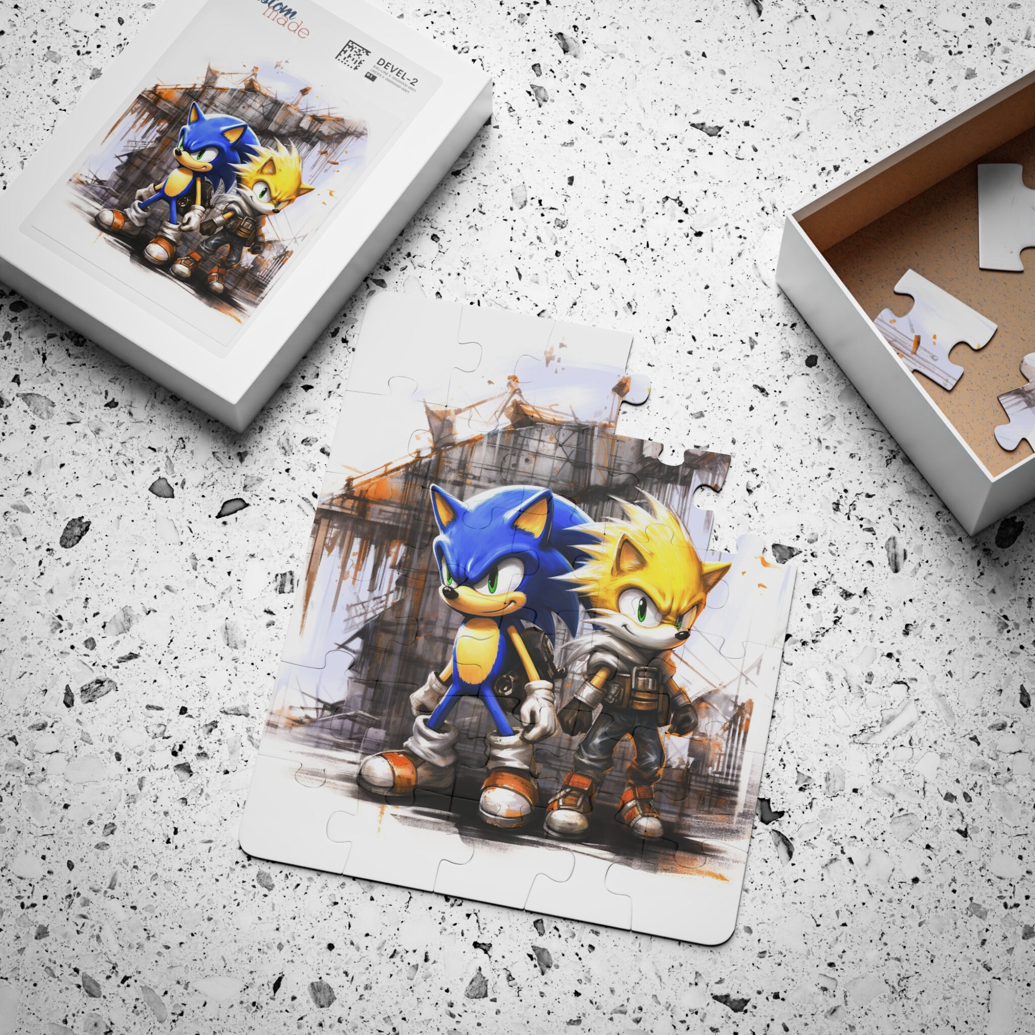 Sonic and Tails Puzzles Sonic Puzzles Sonic and Tails - Etsy