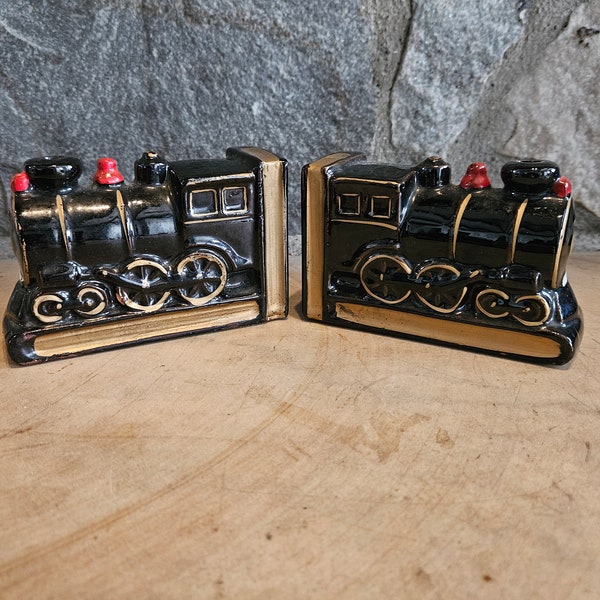 Train Bookends - Etsy