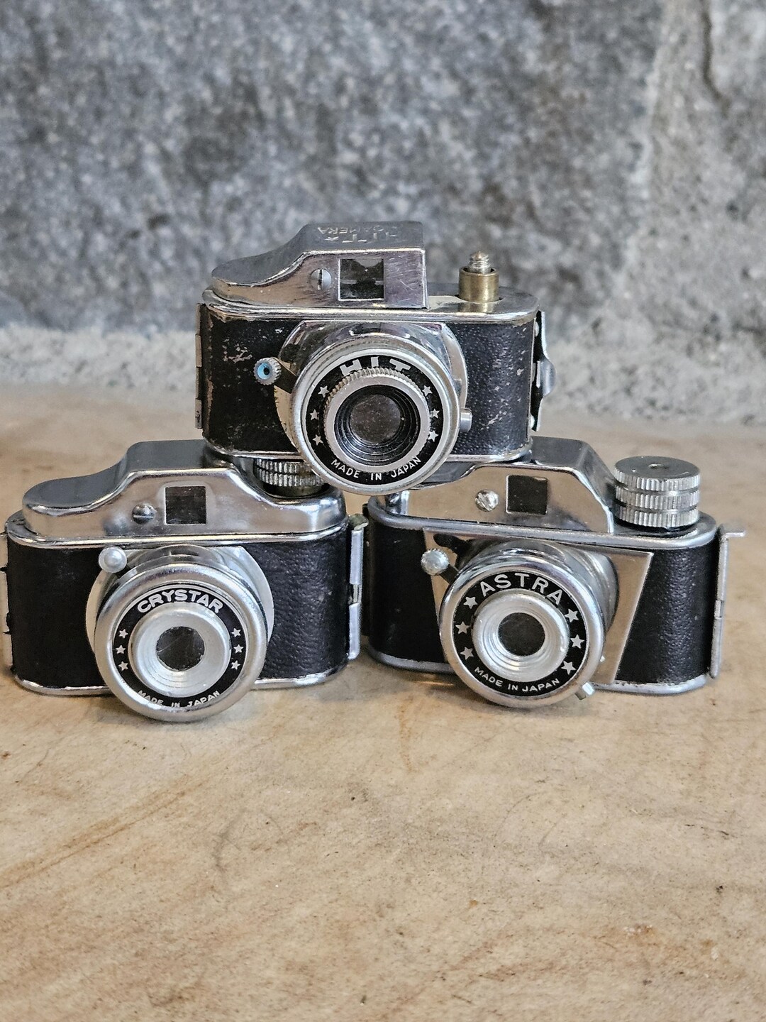 Vintage Submarine Spy Cameras - Crystar - Hit - Astra - Etsy
