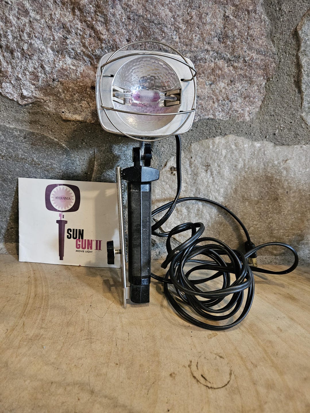 Vintage Sylvania Sun Gun II, 1960s, Manual Movie Light, Lighting ...