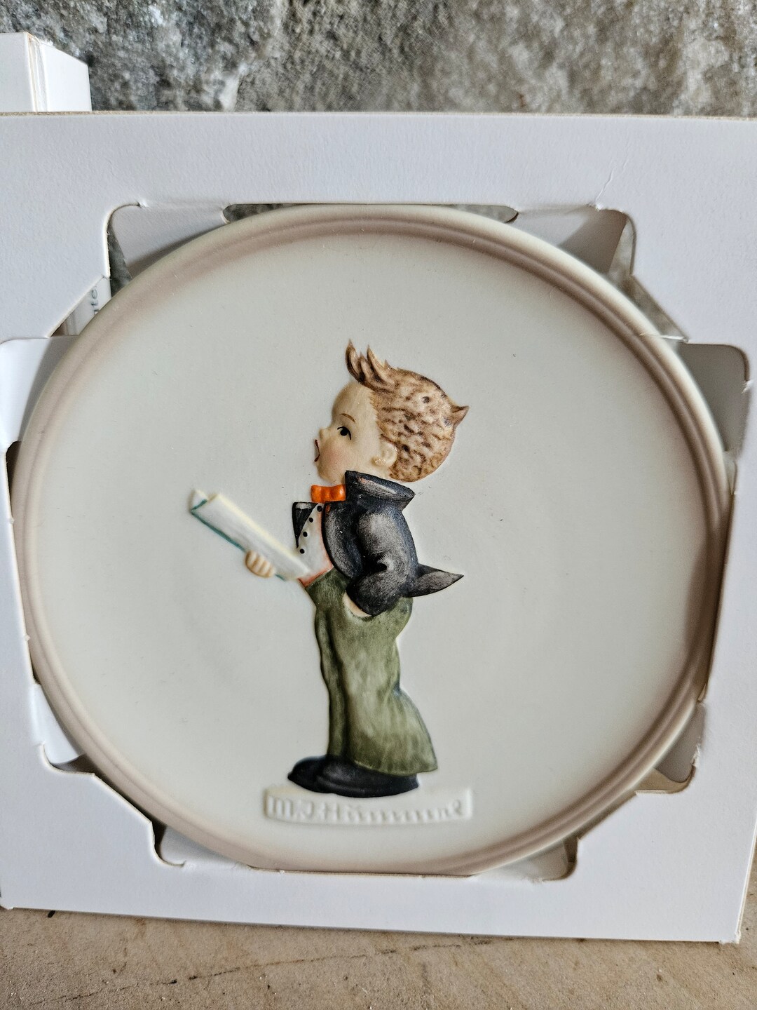 Vintage M.J. Hummel Collectable Mini Plate "soloist" - 1986 - in ...