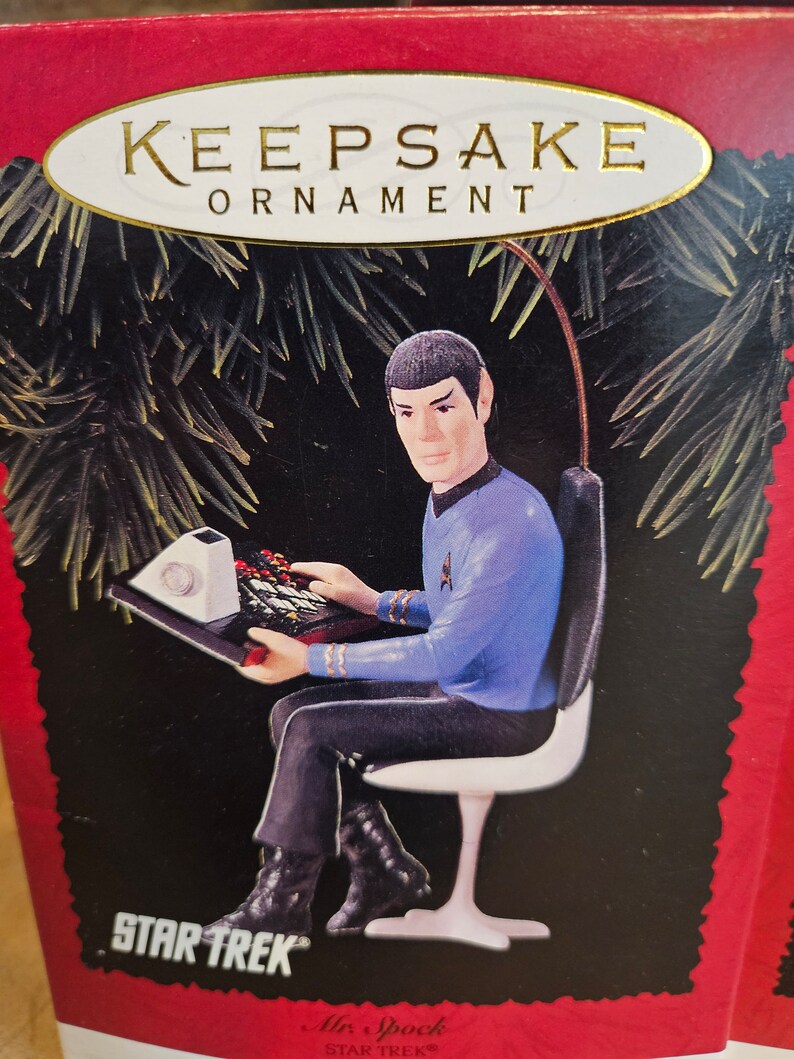 Various Star Trek Ornaments Hallmark - Etsy