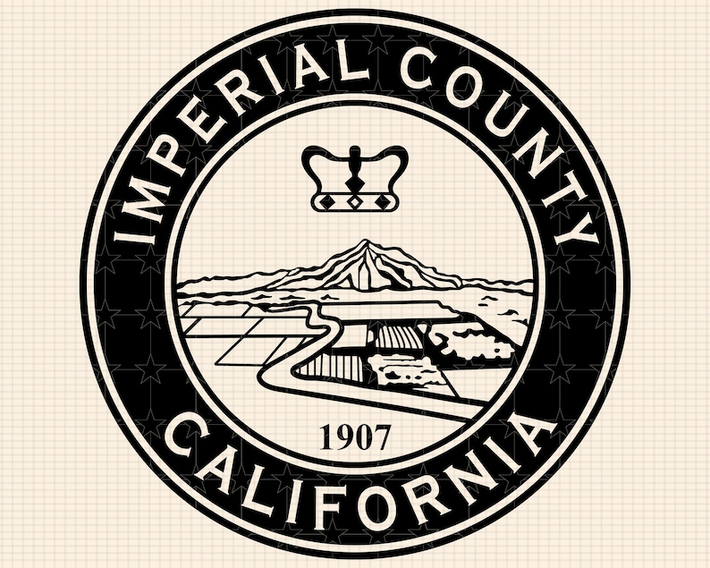 Seal of Imperial County, California SVG Bundle, County of Imperial ...