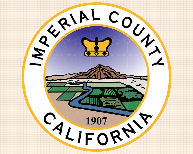 Seal of Imperial County, California SVG Bundle, County of Imperial ...
