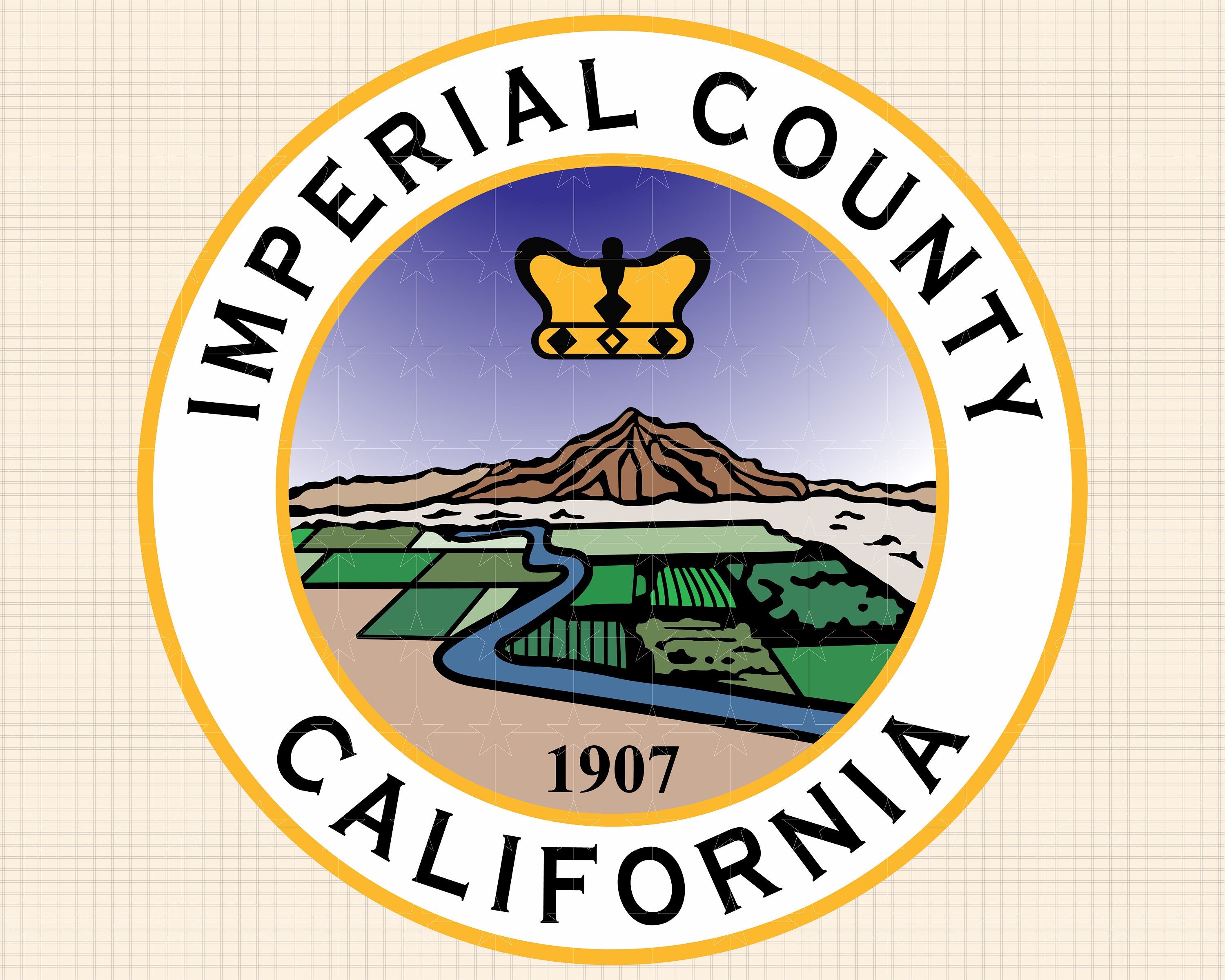 Seal of Imperial County, California SVG Bundle, County of Imperial ...